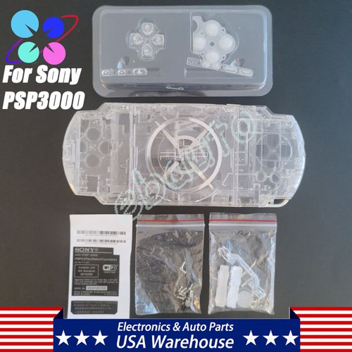 1 Set For PSP 3000 Replacement Full Housing Shell Case Cover with ...