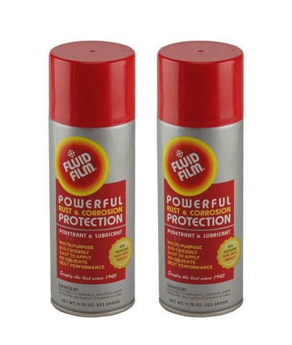 Fluid Film Rust & Corrosion Protection 2 x 11.75 Oz Spray Cans | eBay