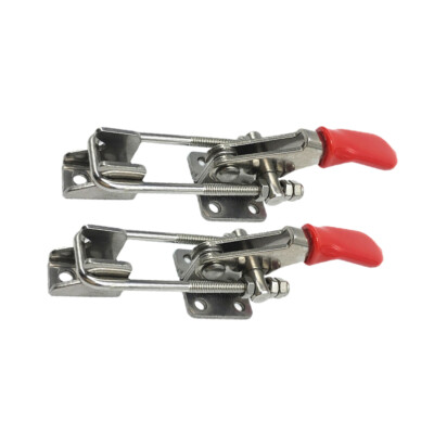 2 Pcs Adjustable Toggle Latch Clamp Clamps Heavy Duty Large Cabinet ...