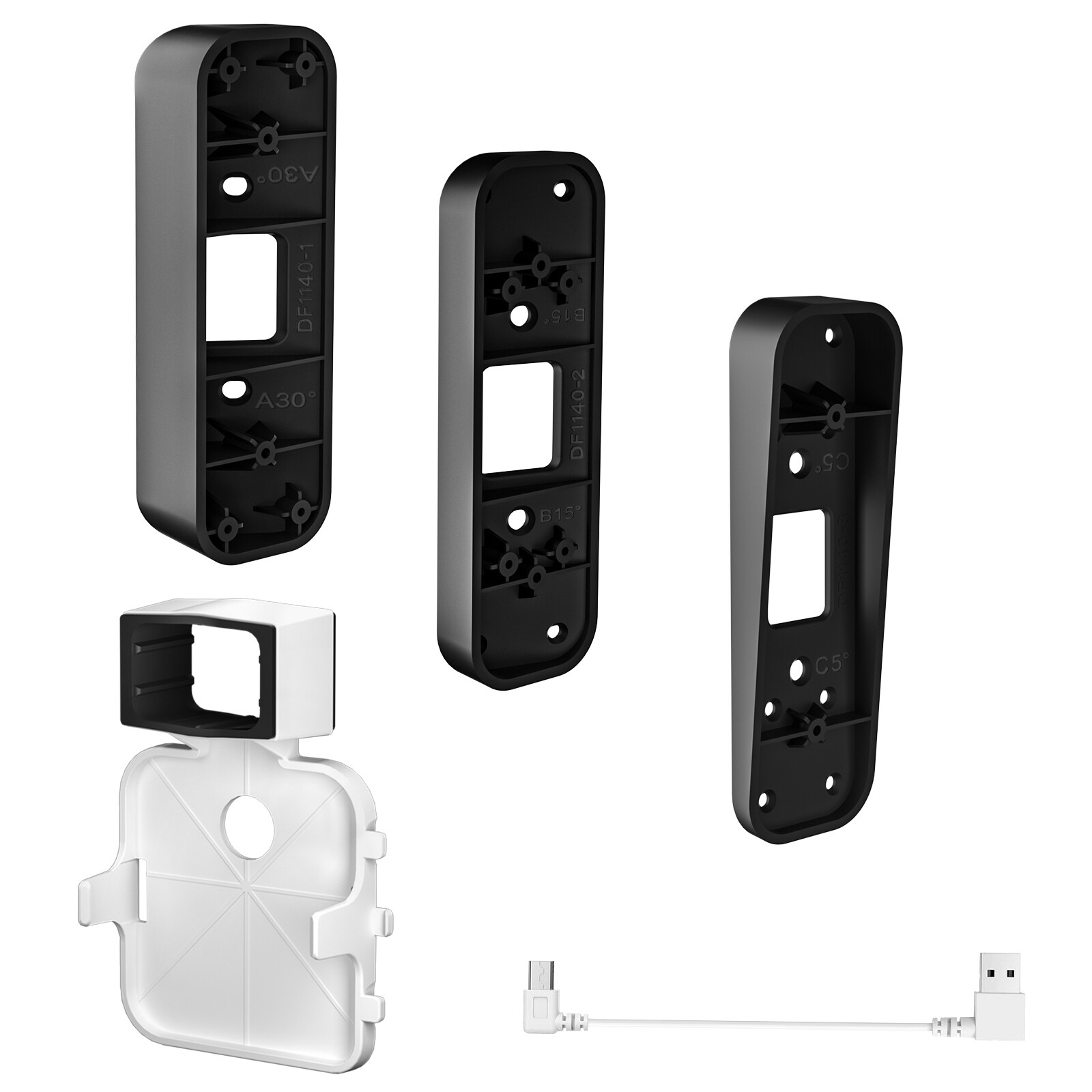 15-45° Corner & 5° Wedge Mount Kit for Blink Video Doorbell and Sync ...