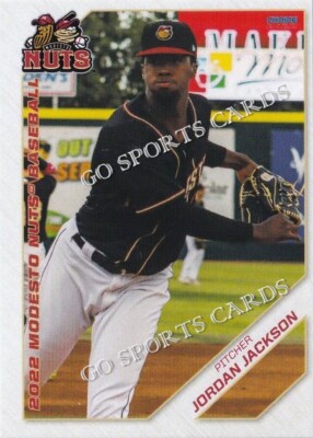 2022 Modesto Nuts Jordan Jackson RC Rookie Seattle Mariners | eBay