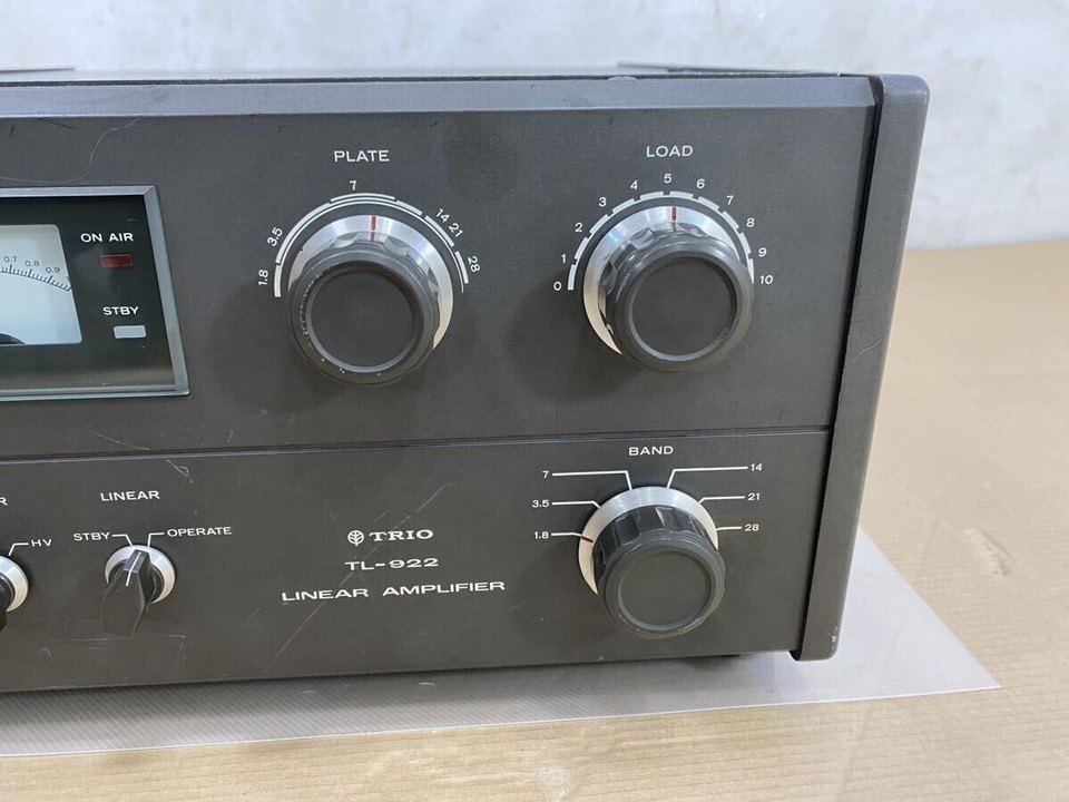 Kenwood TRIO TL-922 HAM Radio HF Linear amplifier 1kw w/Manual ...