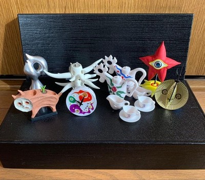 Taro Okamoto Art Piece Collection Feast Of Light / Set 8 | eBay