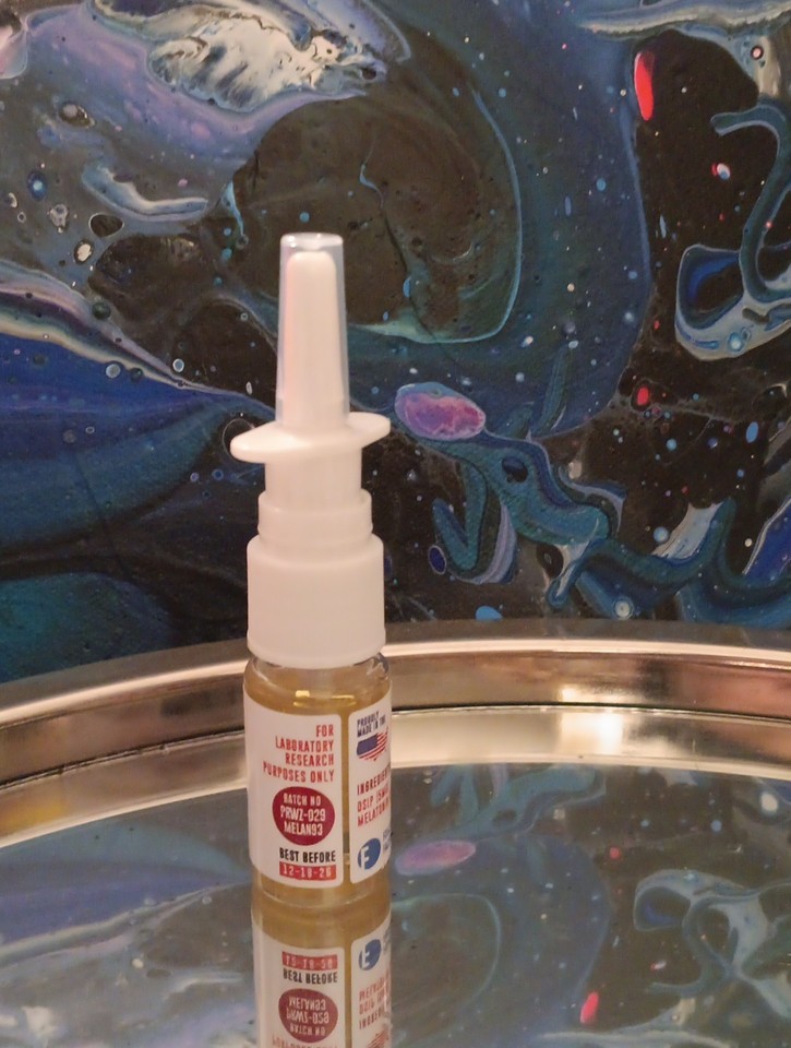 Asleep DSIP/Melatonin Nasal Spray (Pure Rawz) Sleep Support Exp 12/26 ...