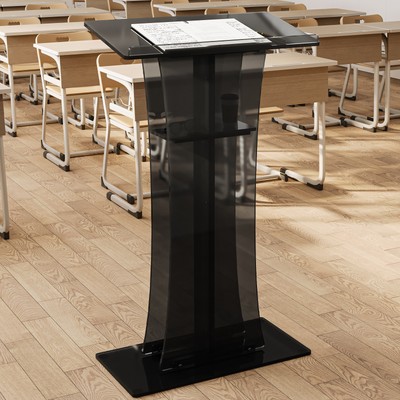 US Acrylic Clear Podium Plexiglass Pulpit School Conference Church ...