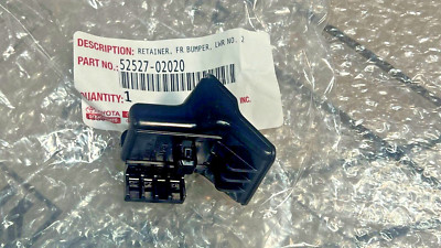 Genuine OEM Toyota Retenue, Pare-Chocs Avant 52527-02020 | eBay