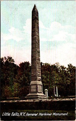 Postcard Littel Falls Obelisk General Herkimer Monument New York B215 ...