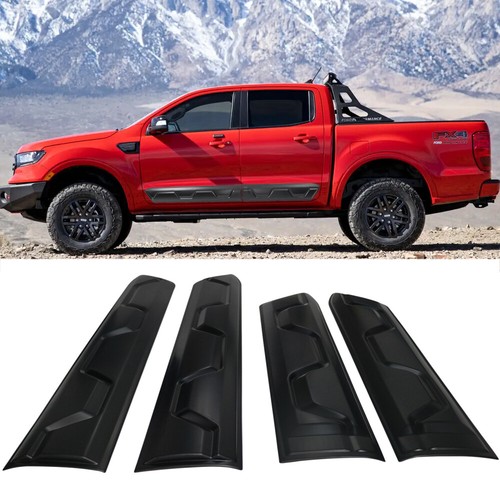 4pcs Side Door Body Molding Cladding For Ford Ranger PX1 PX2 PX3 2012 ...