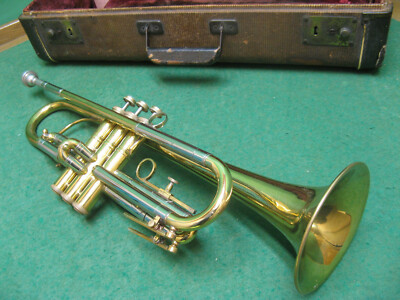 Davis Shuman and Son Angel Trumpet - Removable Bell - RARE! Case and ...