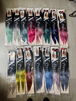 XPRESSION BRAID 60" LAGOS PRE-STRETCHED EXPRESSION FOR BRAIDING ...