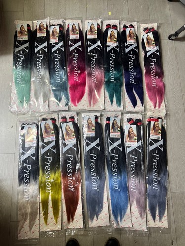 XPRESSION BRAID 60" LAGOS PRE-STRETCHED EXPRESSION FOR BRAIDING ...