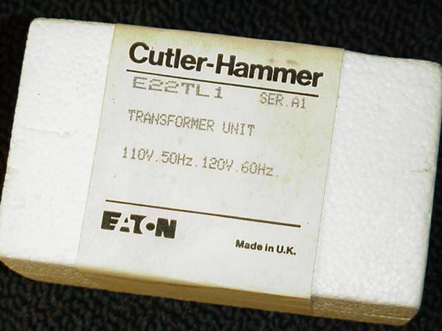 Cutler Hammer E22TL1 Transformer Unit NEW IN BOX! | eBay
