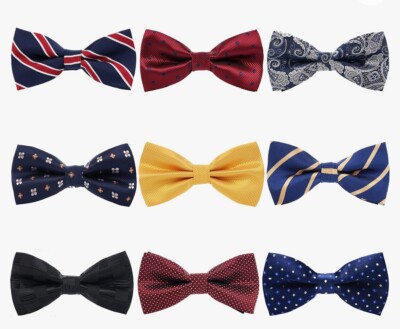 9 Bow Ties Gently Used AVANTMEN | eBay