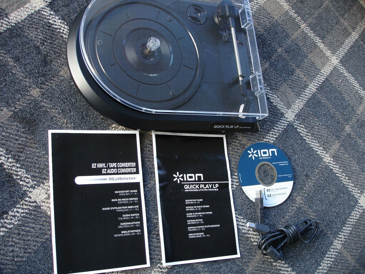 Ion Quick Play Lp Equipboard Preços Baixos Em Toca Discos ION Para