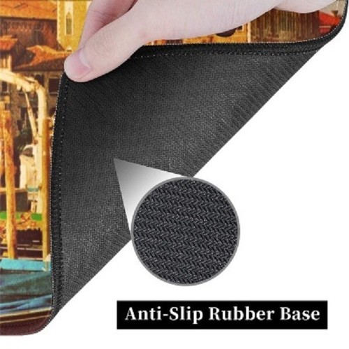 new rare FRAN GERARD Black Mousepad Desk Mat Gaming Mouse Pad 60 x 35 ...