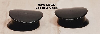 LEGO Black Hat Lot of 2 Captain Hat Fisherman Boat Sea Taxi Cap Small ...