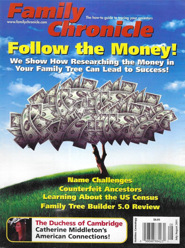 Family Chronicle Magazine Name Challenges Counterfeit Ancestors U.S ...