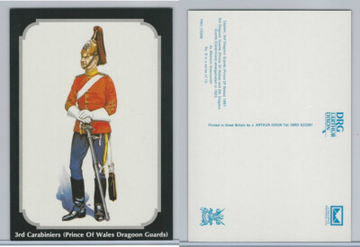 Postcard, Great Britain, DRG Arthur Dixon, Soldiers, #9 3rd Dragoon ...