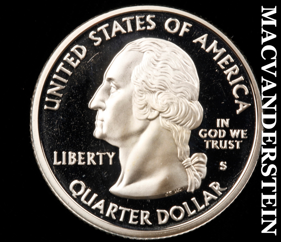 2006-S Silver North Dakota State Quarter - Choice Gem Proof Lustrous # ...