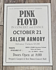 PINK FLOYD 1971 SALEM, OREGON CONCERT HANDBILL / FLYER | eBay