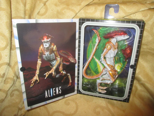 Panther Alien 7" Xenomorph with Magnetic Attack Parasite ALIENS Neca ...