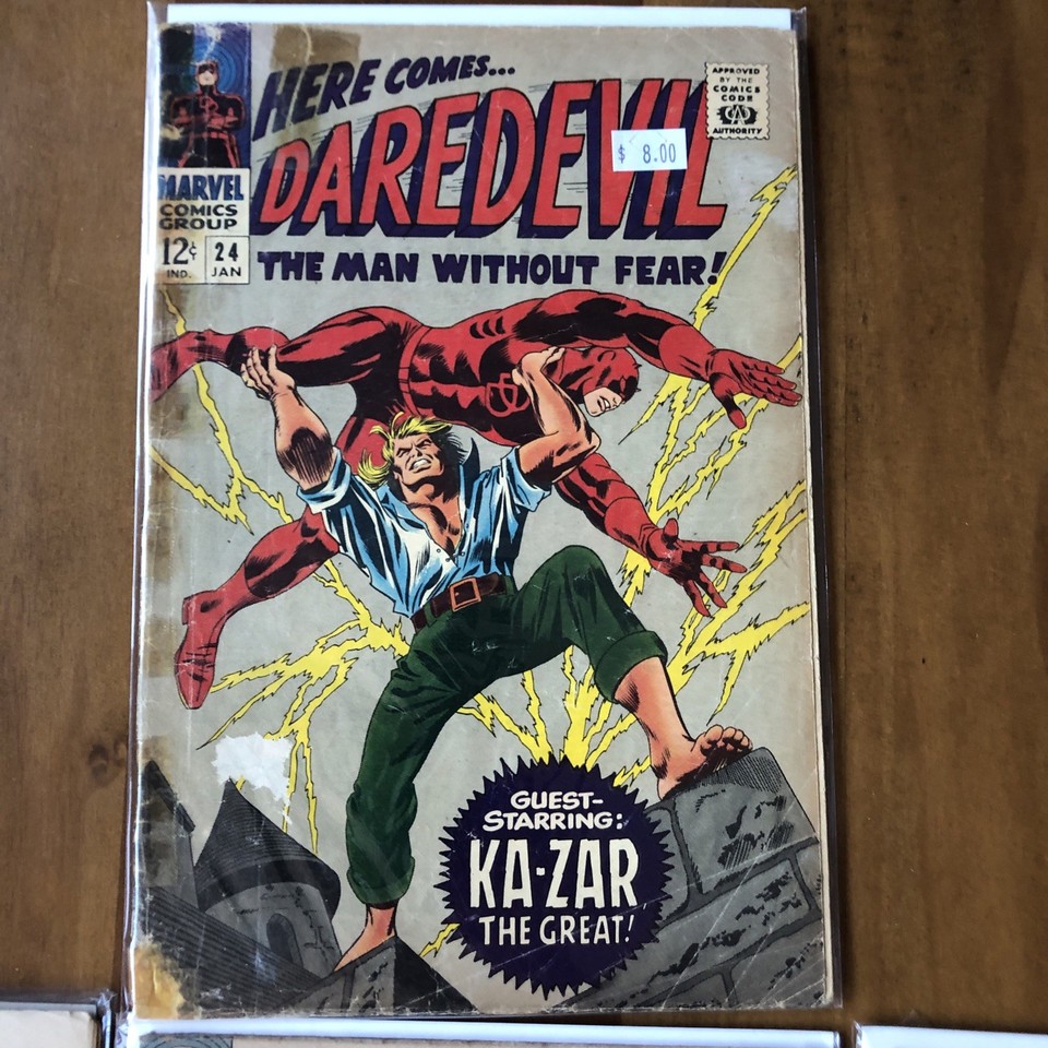 Silver Age Daredevil Issues 9-24 Lot Of 7 Good to Fair Condition ...