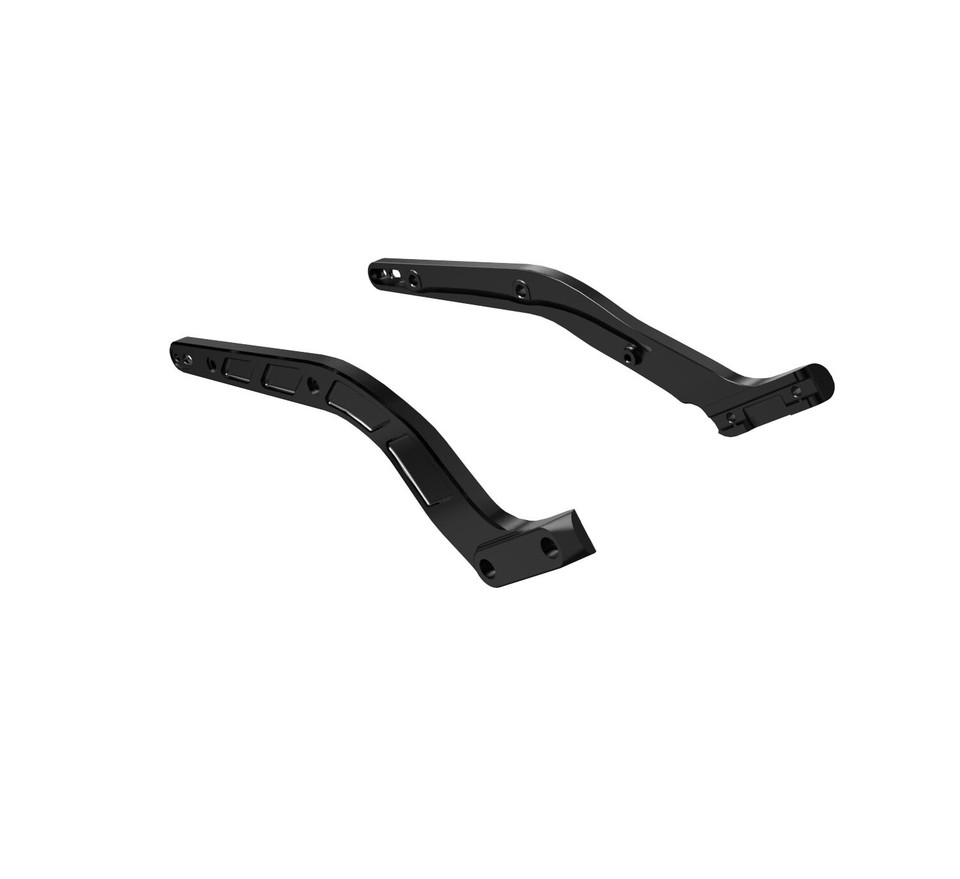 Black Rear Fender Support Struts for Harley Low Rider ST FXLRS FLSB ...