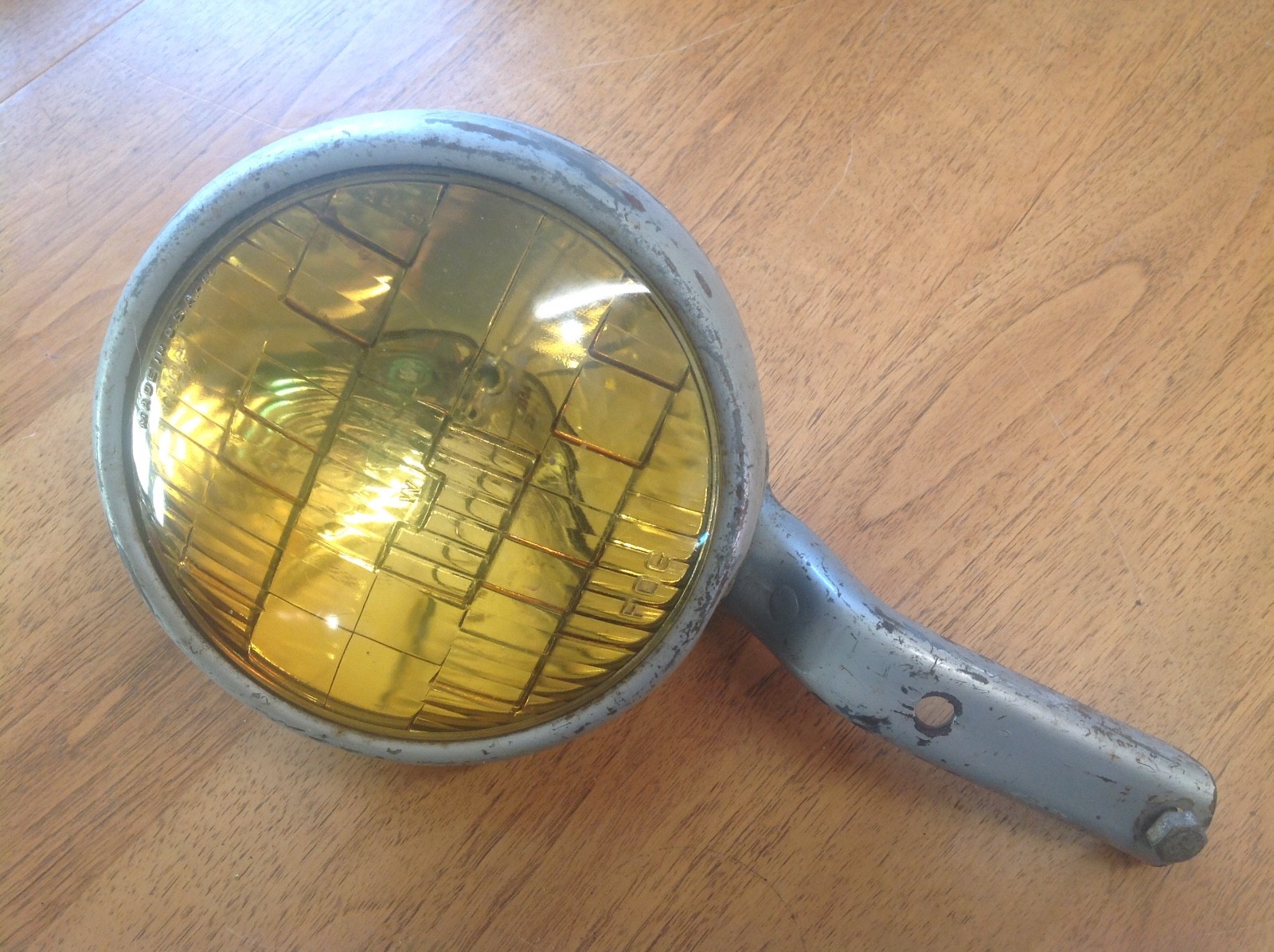 VINTAGE fog lamp B-L-C 2002-O 5-3/4 EARLY auto AMBER Solid driving ...