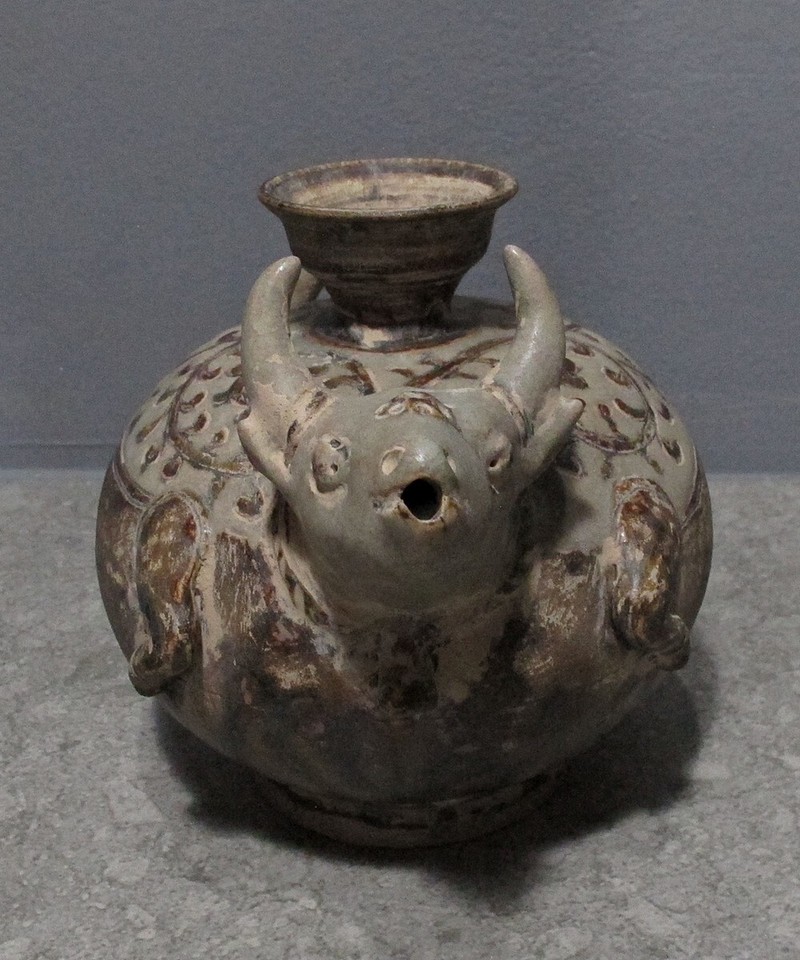 Ancient Sawankhalok Buffalo, Pottery Si Satchanalai Klin, Sukhothai 14 ...