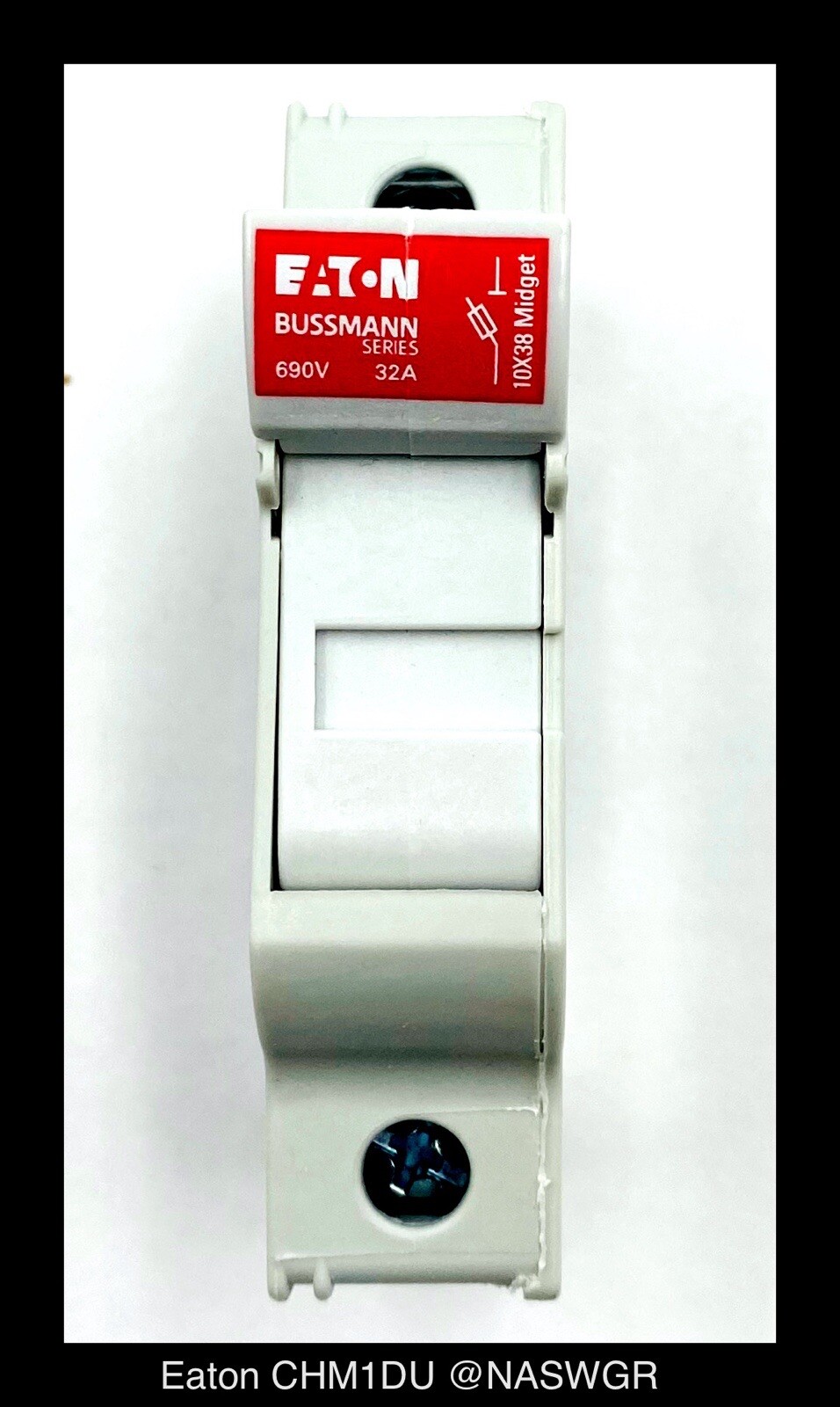 1-LOT of (12) Eaton Bussmann Series CHM1DU Modular Fuse Holder - 30 Amp ...