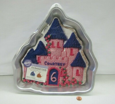 Wilton Enchanted Castle Cake Pan 1998 #2105-2031 Insert Princess ...