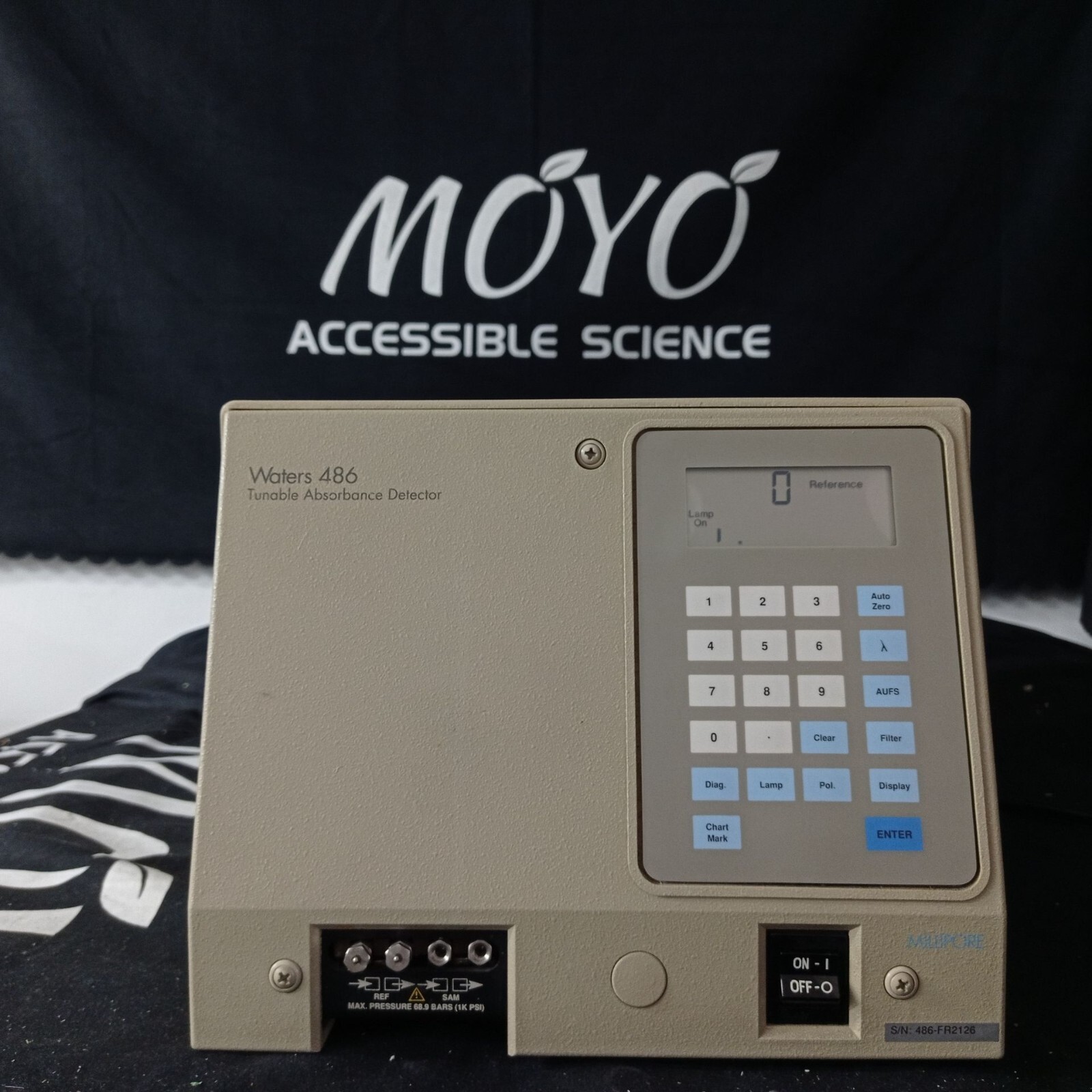 INST. Waters Millipore 486 Tunable Absorbance Detector(TUV-486) | eBay