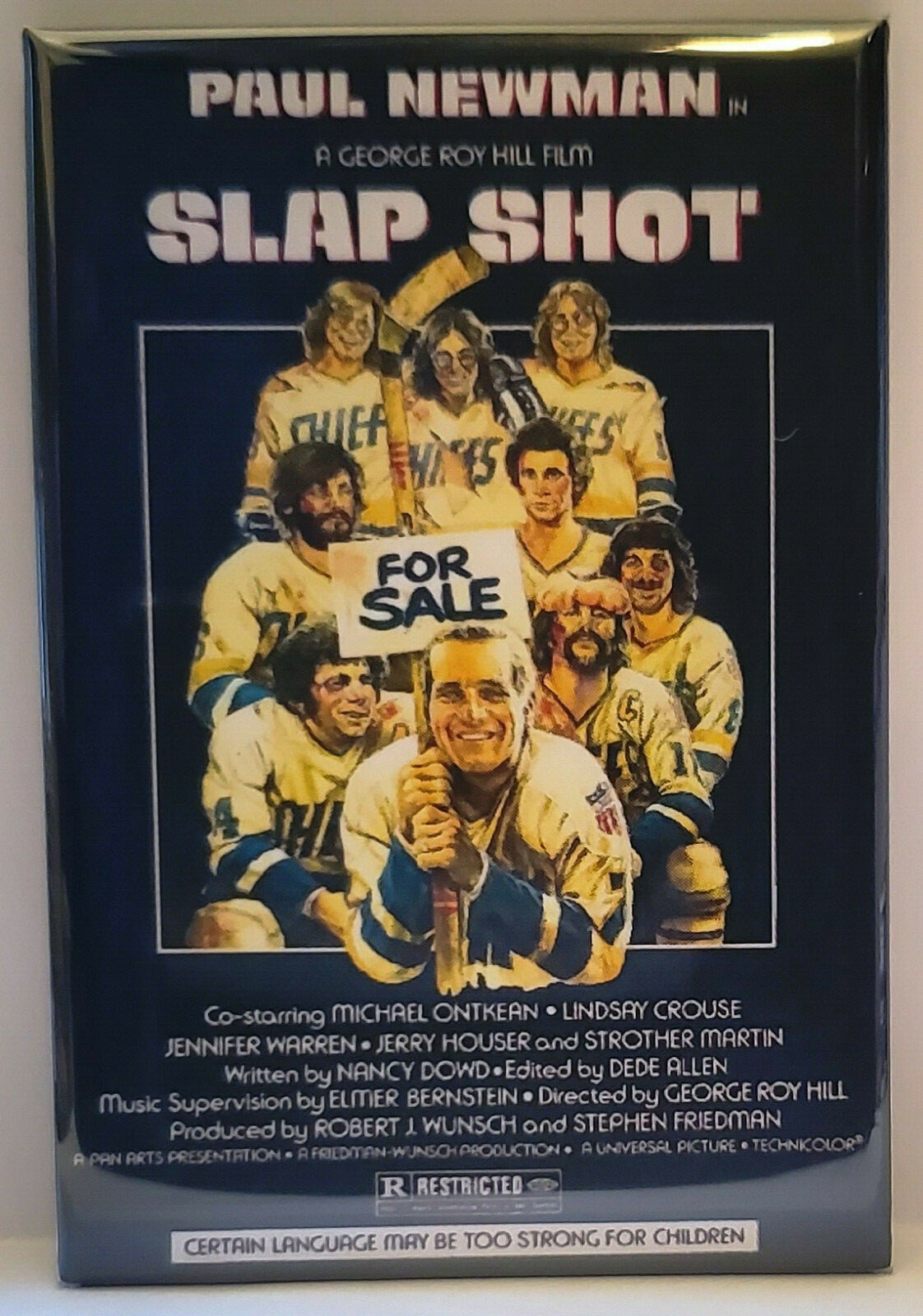 Slap Shot Movie Poster MAGNET 2" x 3" Refrigerator Locker | eBay
