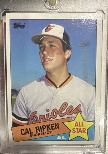 1985 Topps #704 Cal Ripken All-Star NM-MT Set Break Orioles Baseball ...
