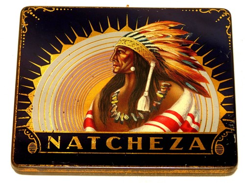 Very Rare Native American Indian Natcheza Cigar Label 1920 | eBay