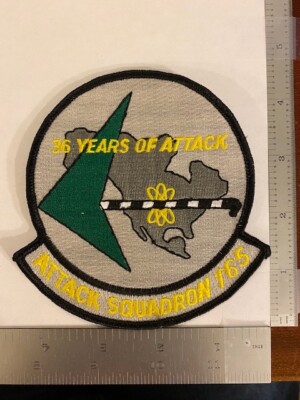 US Navy A-6 Intruder (ATKRON) VA-165 Boomers DECOMMISSION Patch (36 ...