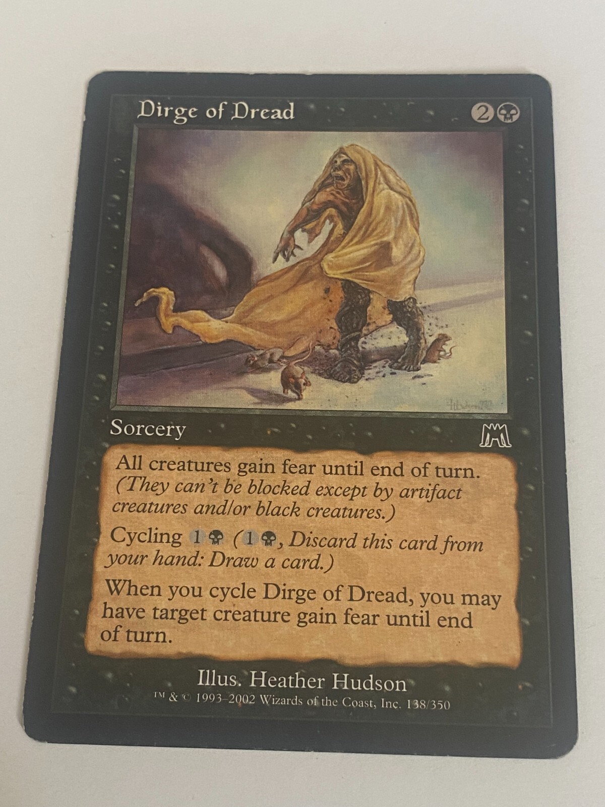 Dirge of Dread - Magic the Gathering MTG Onslaught Single Card | eBay