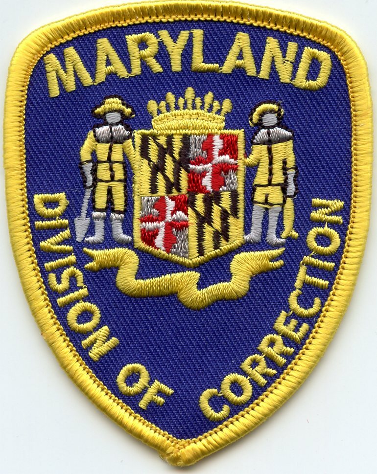 Maryland Department Of Corrections Badge Charles County Sheriff's