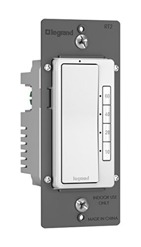 Legrand Radiant RT2WCCV4 4 Button Countdown Timer Light Switch with LED Locat... | eBay