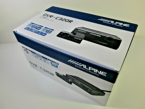 Alpine DVR-C320R WiFi & GPS Stealth Dash Camera Front & Rear 1080p HD ...