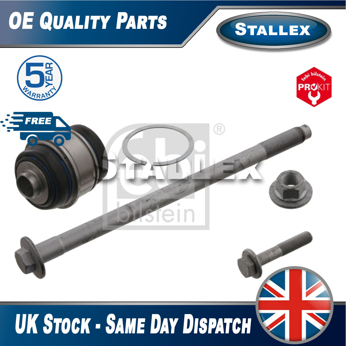 Fits BMW 5 Series 6 7 Track Control Arm Bush Rear Stallex #2 ...