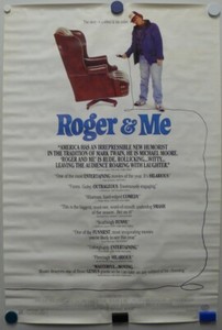 ROGER & ME 1989 Michael Moore-Poster | eBay