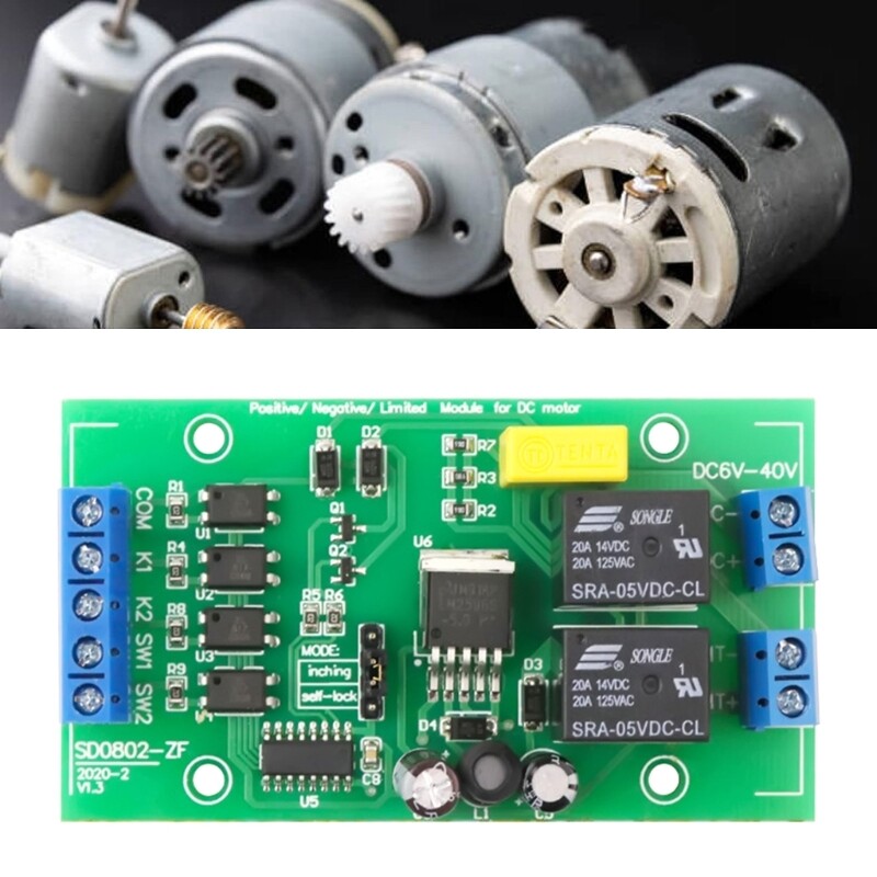 Motor Control Module 4V40 V Motor Driver Control Module Voltages Drive ...