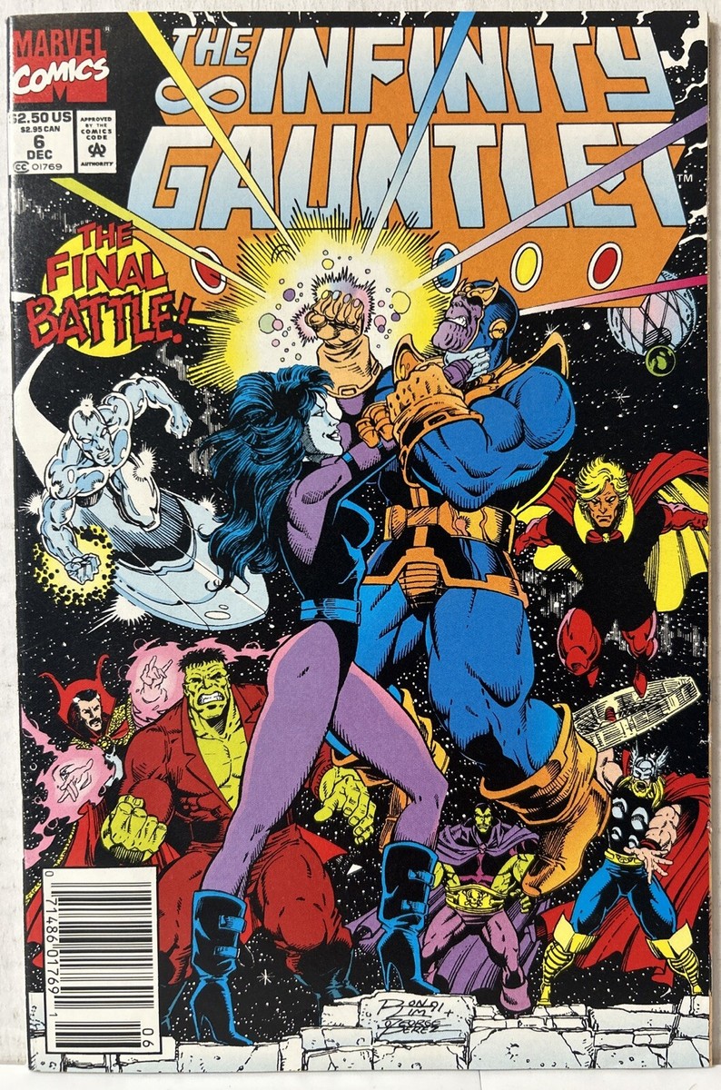 Galactus Vs Thanos Infinity Gauntlet The Infinity Gauntlet