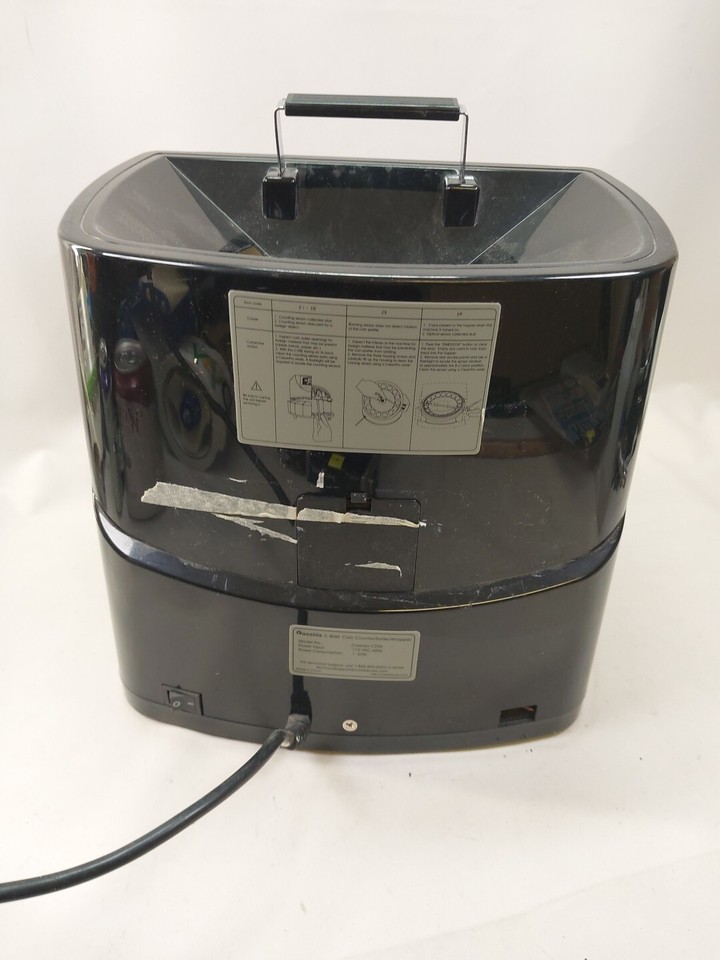 *Tested Working* CASSIDA C200 Coin Change Counter Sorter missing CATCH ...