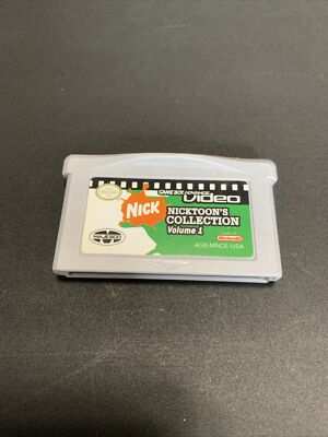 Nick Nicktoon's Collection Volume 1 Video GameBoy Advance GBA Cartridge ...