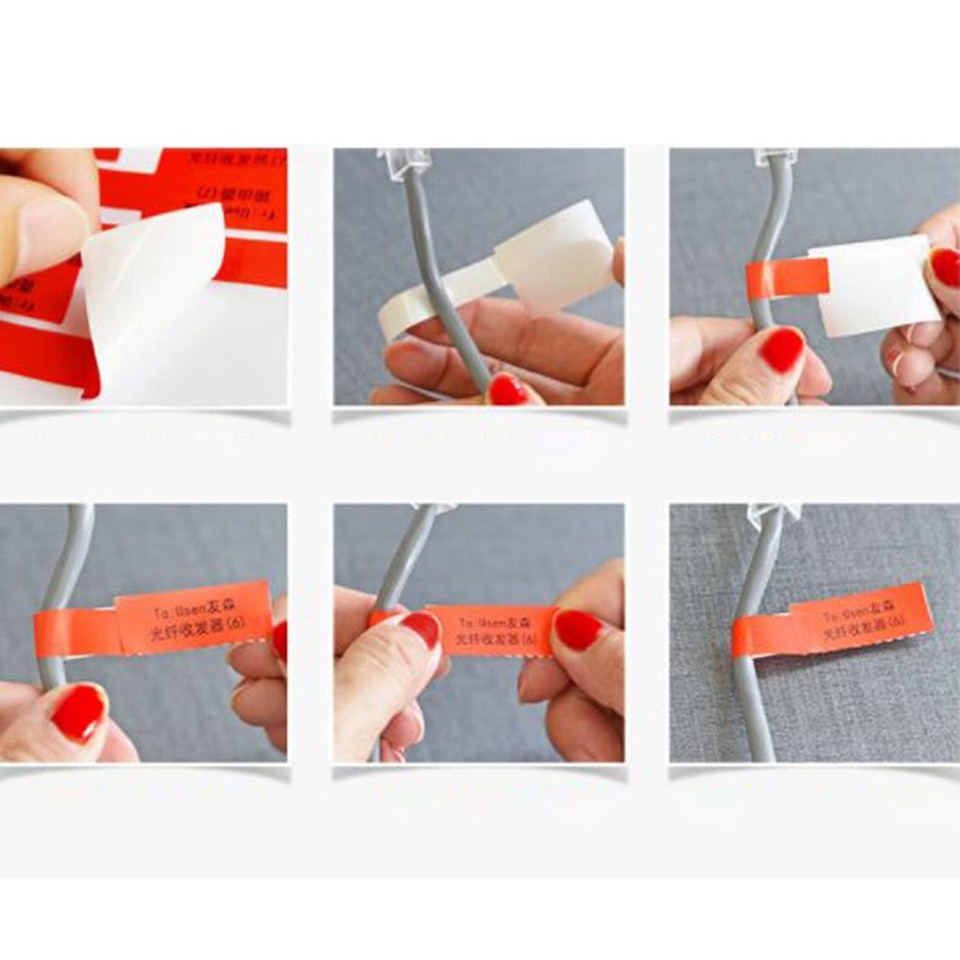 10 Pcs Network Cable Labels Stickers Identification Marking Tags | eBay ...
