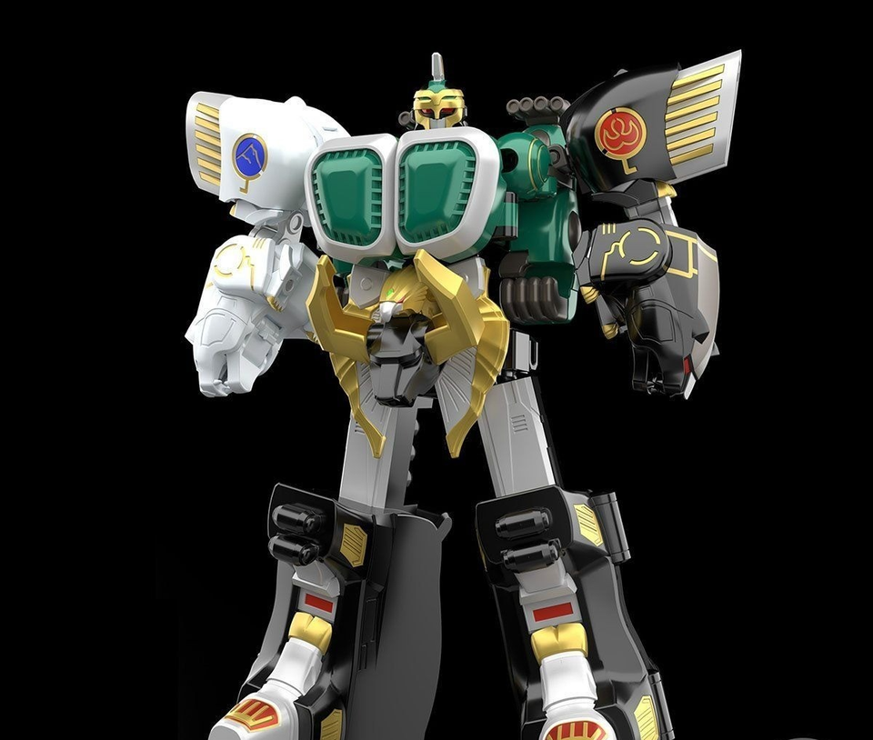BANDAI SMP Gao Muscle Megazord Model Kit Gaoranger Power Rangers Japan ...