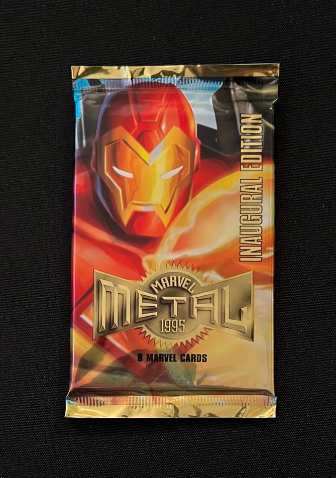 1995 FLEER MARVEL METAL CARDS BLASTER RED / GOLD BASE CARD SINGLES YOU ...