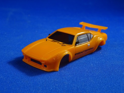 ROAD RACE REPLICAS ORANGE/BLK PANTERA GT5 HO SLOT CAR- RRR AURORA T-JET ...
